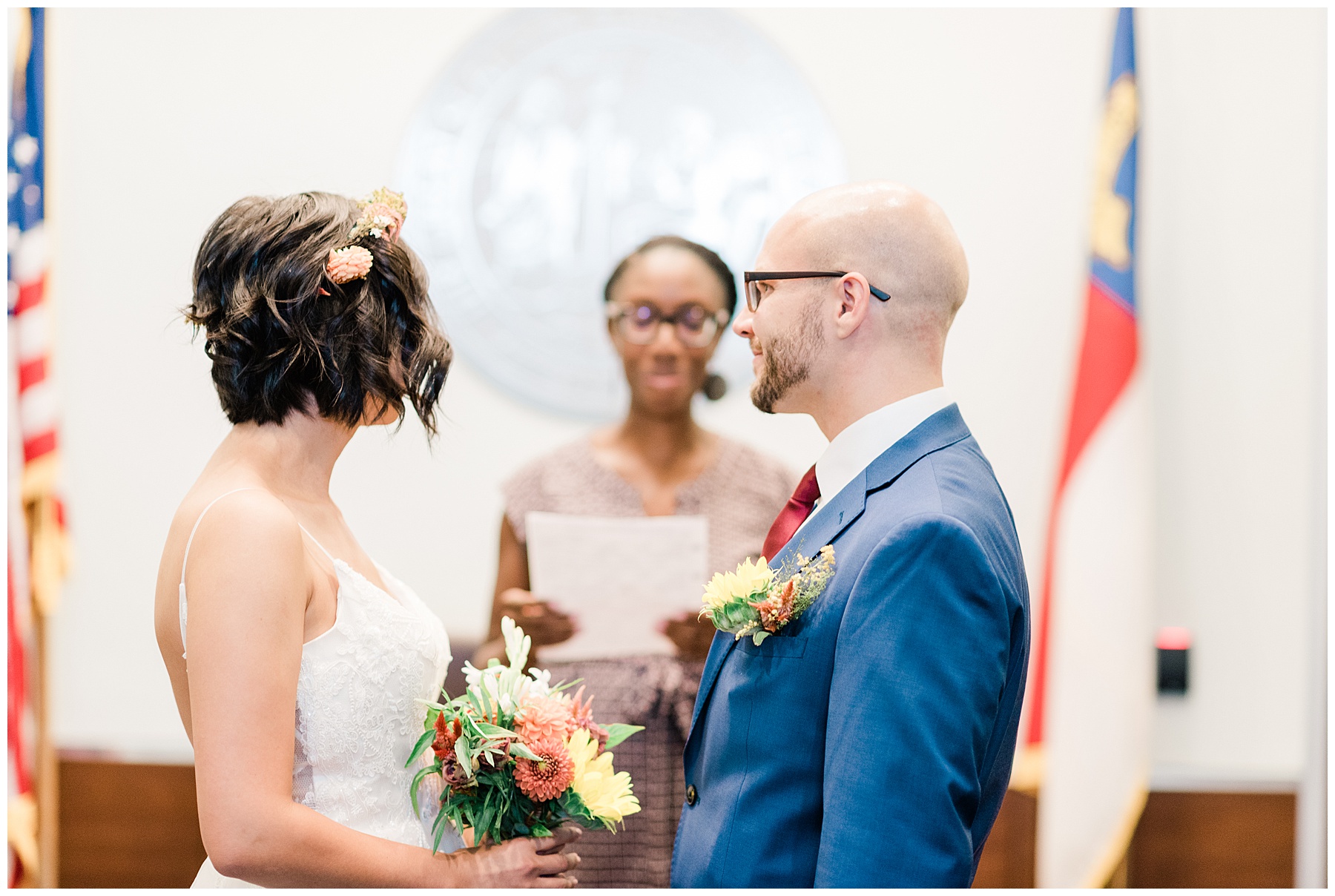 Jessica & Michael | Durham Courthouse Elopement - whitneygremaud.com