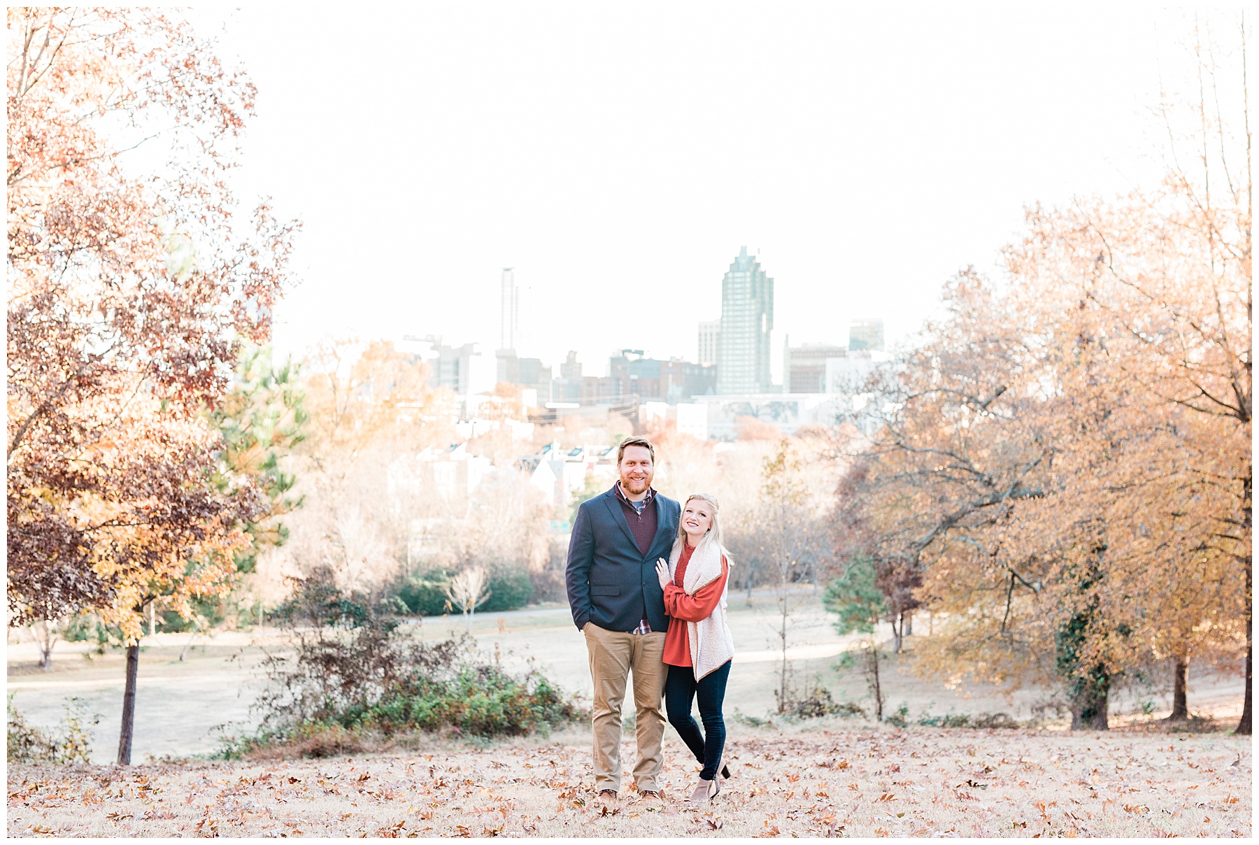 Downtown Raleigh Fall Sunrise Session - whitneygremaud.com