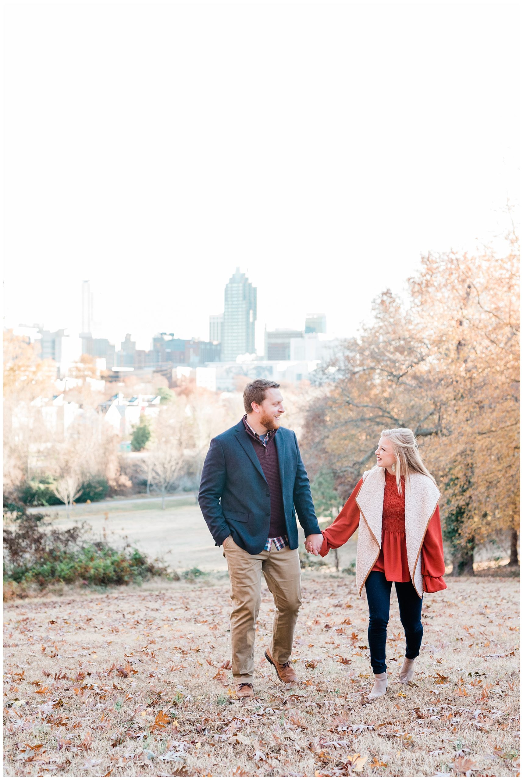 Downtown Raleigh Fall Sunrise Session - whitneygremaud.com