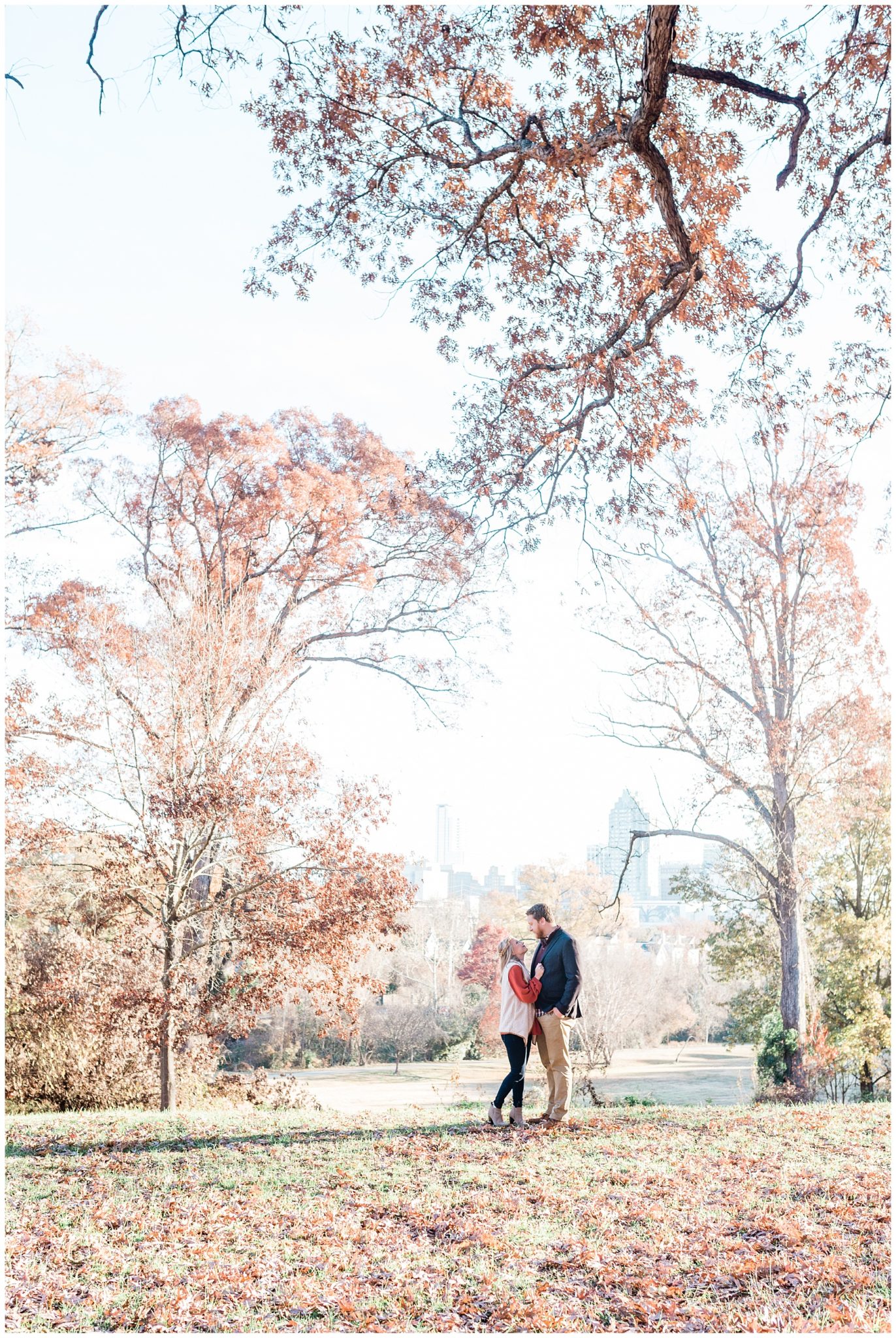 Downtown Raleigh Fall Sunrise Session | whitneygremaud.com