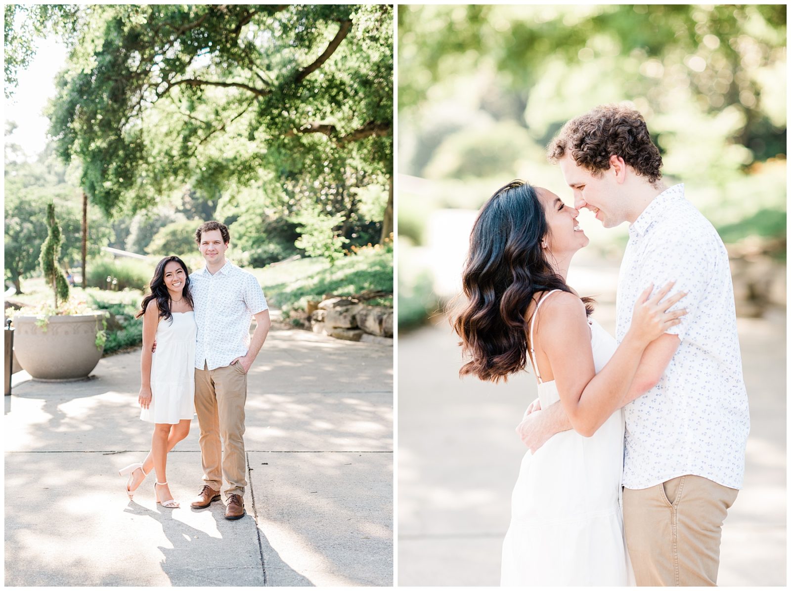 Aprille & Josh | Pullen Park & Azalea Gardens - whitneygremaud.com