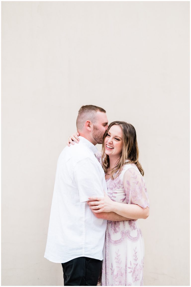 Kristen & Nick | Downtown Raleigh Engagement | whitneygremaud.com