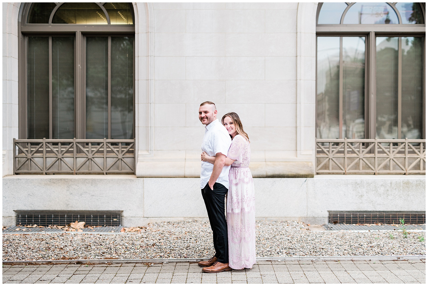Kristen & Nick | Downtown Raleigh Engagement | whitneygremaud.com